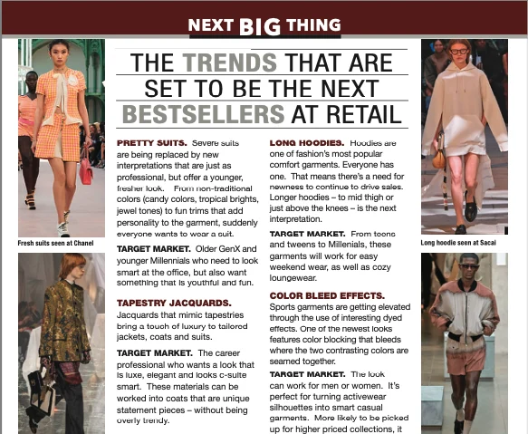 Next BIG Thing | Dec. 2024 – Inside Fashion Live!